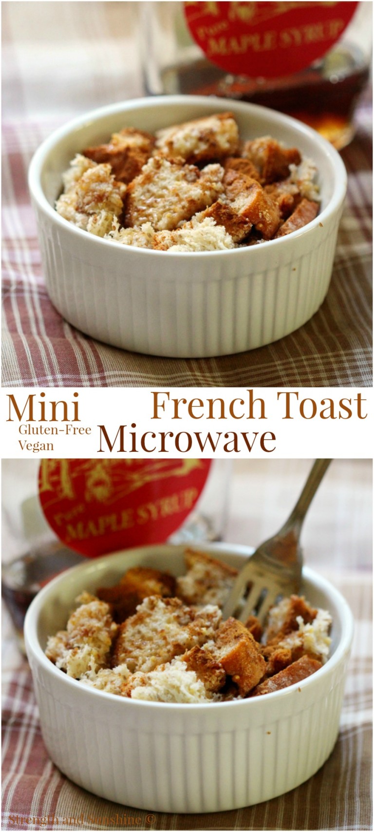 Mini Microwave French Toast