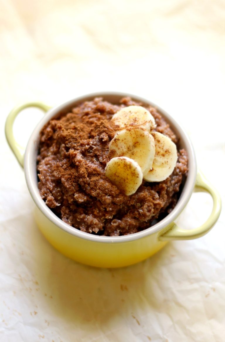 Cocoa Banana Cinnamon Quinoa Flakes