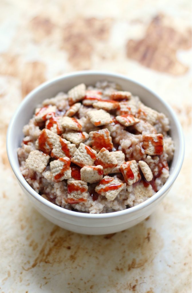 Cinnamon Crunch Oatmeal