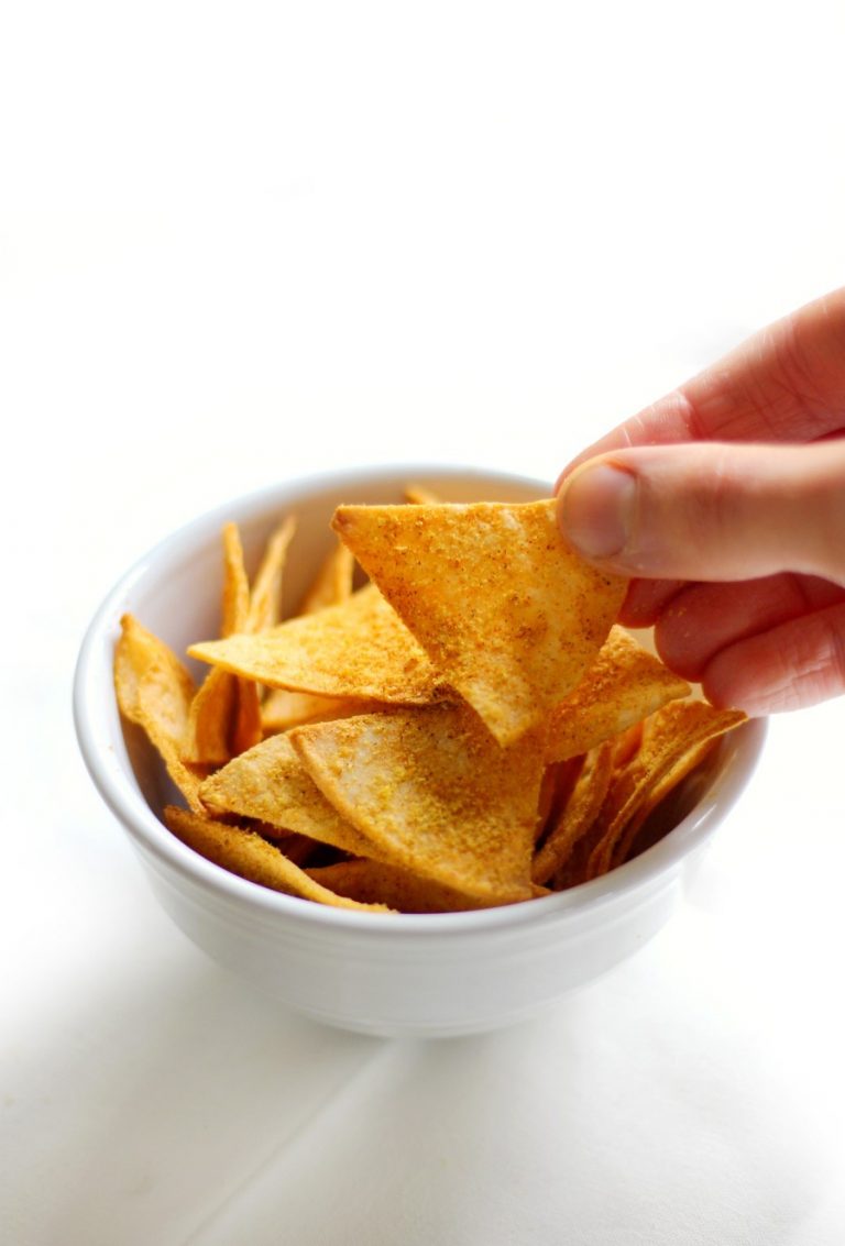 Healthy Homemade Vegan Doritos (Gluten-Free, Allergy-Free)