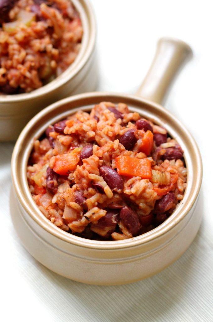 Easy One-Pot Vegan Red Beans & Rice
