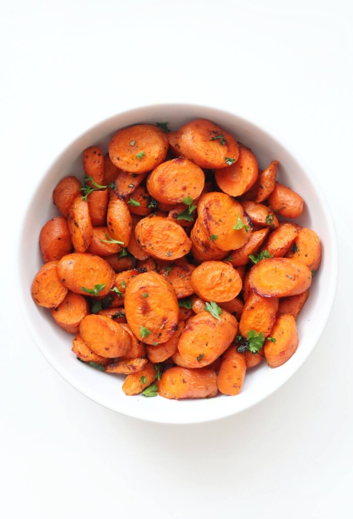 Easy Oven Roasted Carrots - Strength and Sunshine
