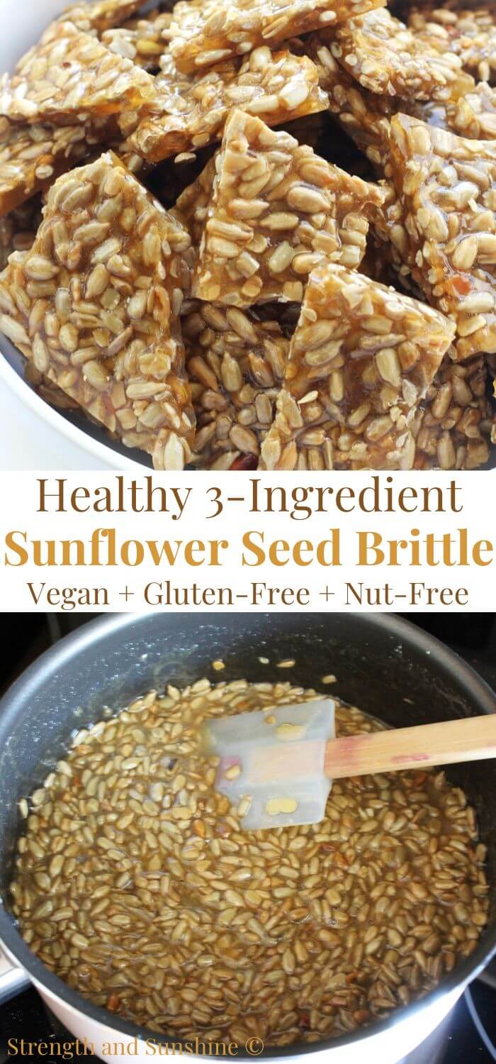 Sunflower Seed Brittle - Strength and Sunshine